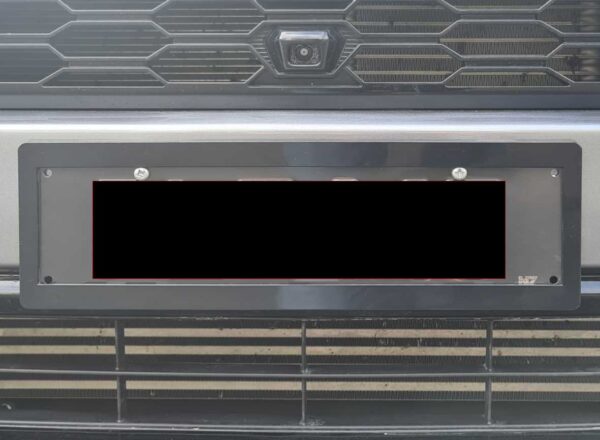 NZ Blank Slimline Number Plate Frame - Autographics